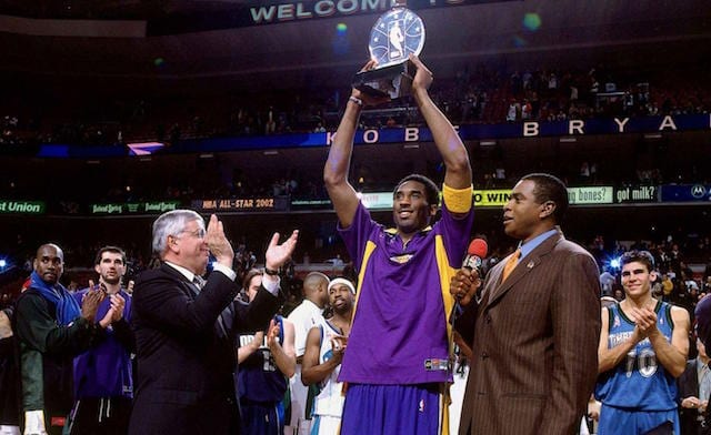 This Day In Lakers History: Kobe Bryant Named 2002 NBA All-Star Game MVP